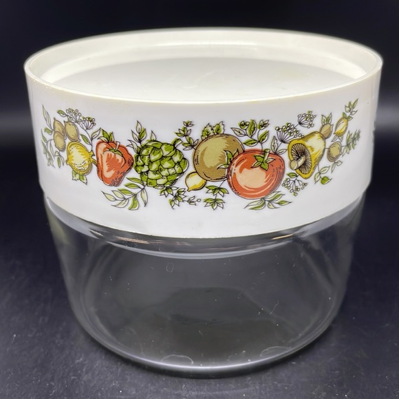 Pyrex | Kitchen | Vintage 7s Spice Of Life Pyrex Vegetable Print See N ...